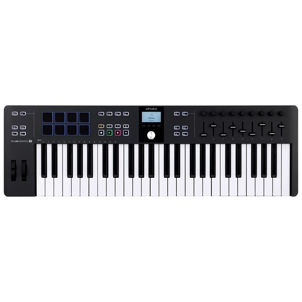 Arturia KeyLab Essential 49 mk3 Black | Controlador Midi Color Negro ...