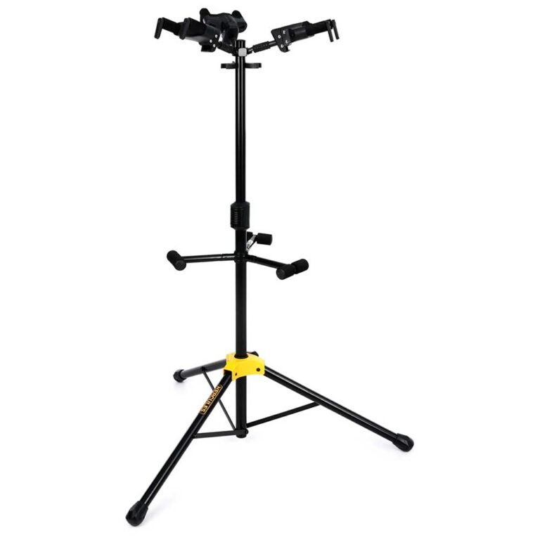 Hercules Stands GS432B PLUS | Soporte para 3 guitarras • AudioSpot