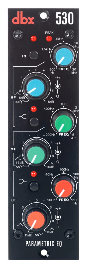 DBX DBX530 | Ecualizador paramétrico – Serie 500 • AudioSpot